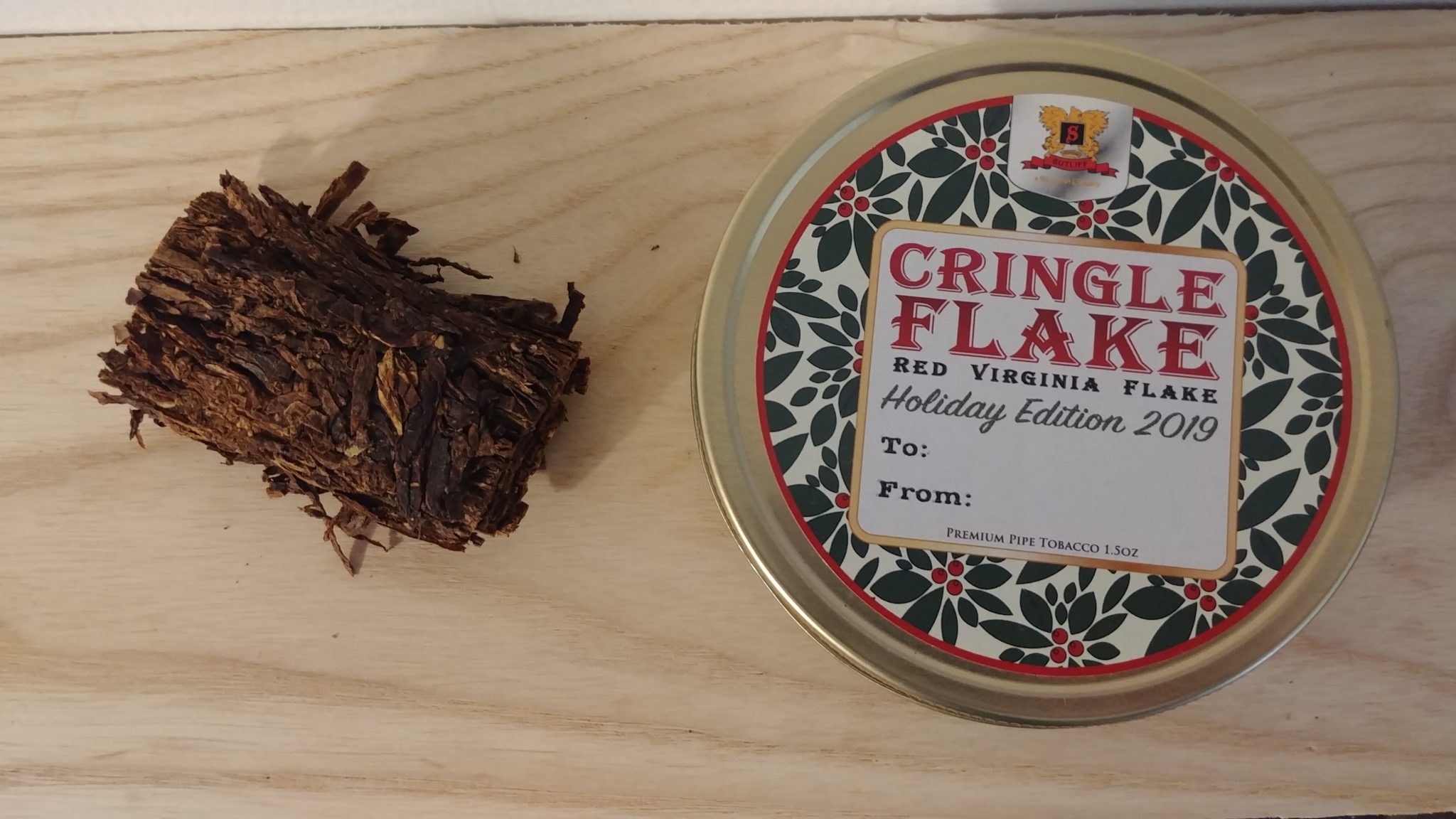 Pipe Tobacco Review: Sutliff Cringle Flake 2019 Has Great Flavor But ...
